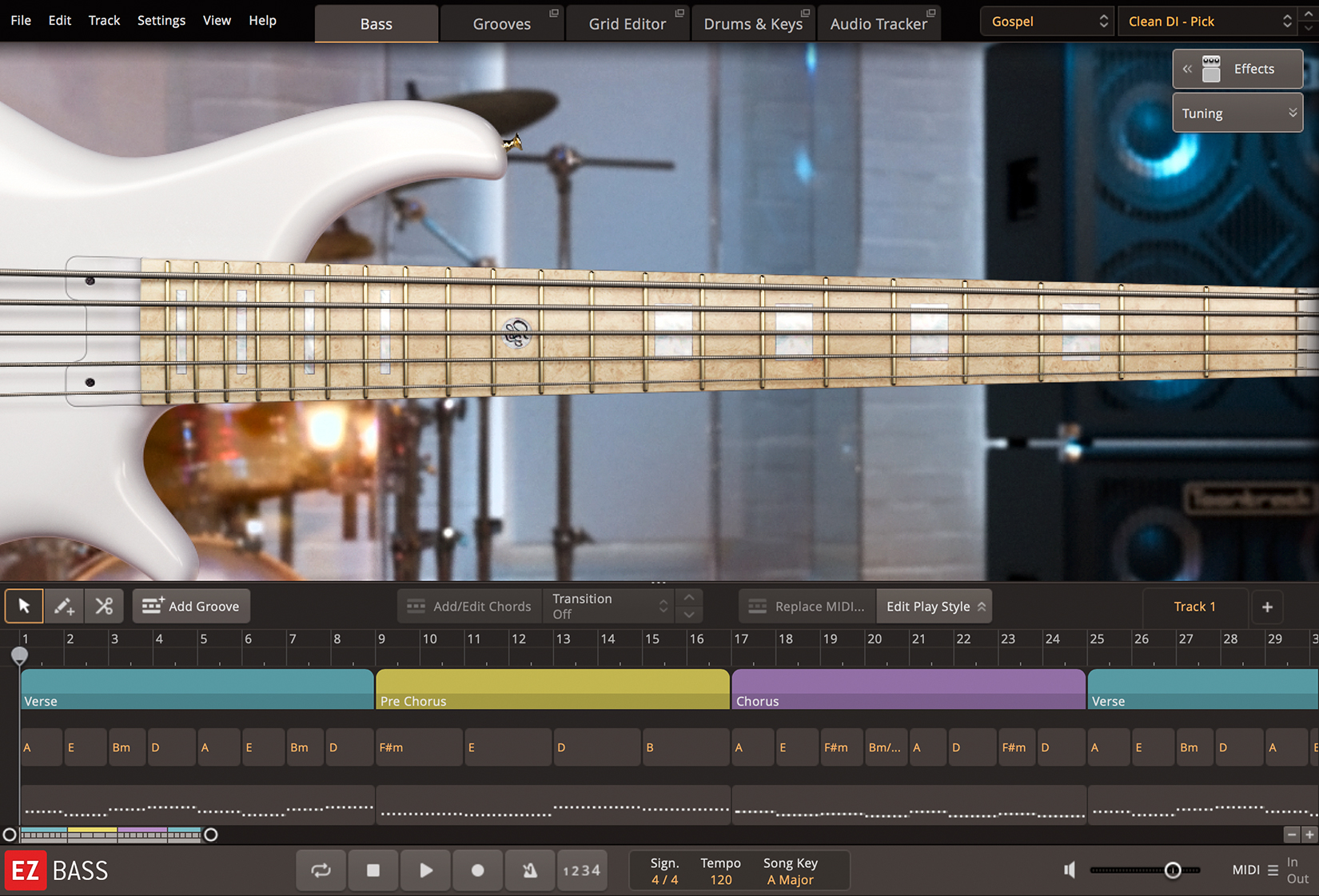ソフト音源 「EBX - GOSPEL」 | SONICWIRE